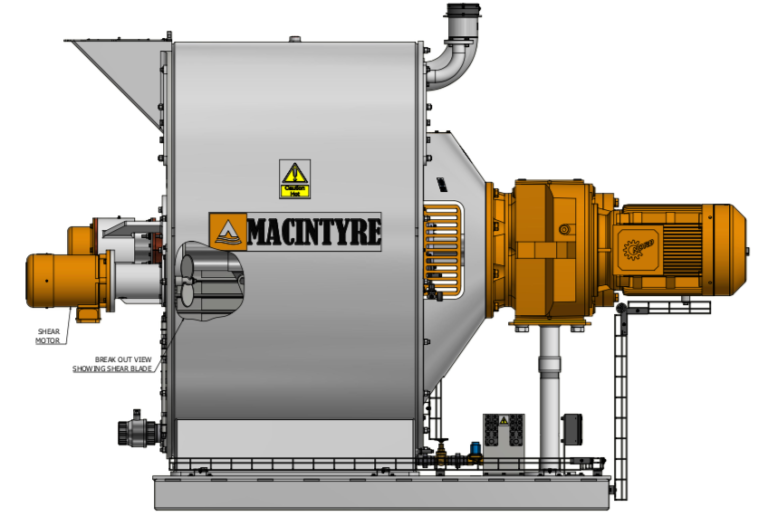 Shear Attachment - MacIntyre Chocolate Systems