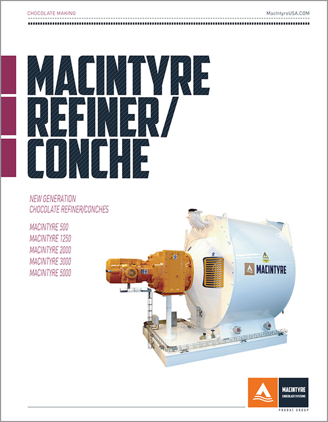 Refiner/Conche - MacIntyre Chocolate Systems